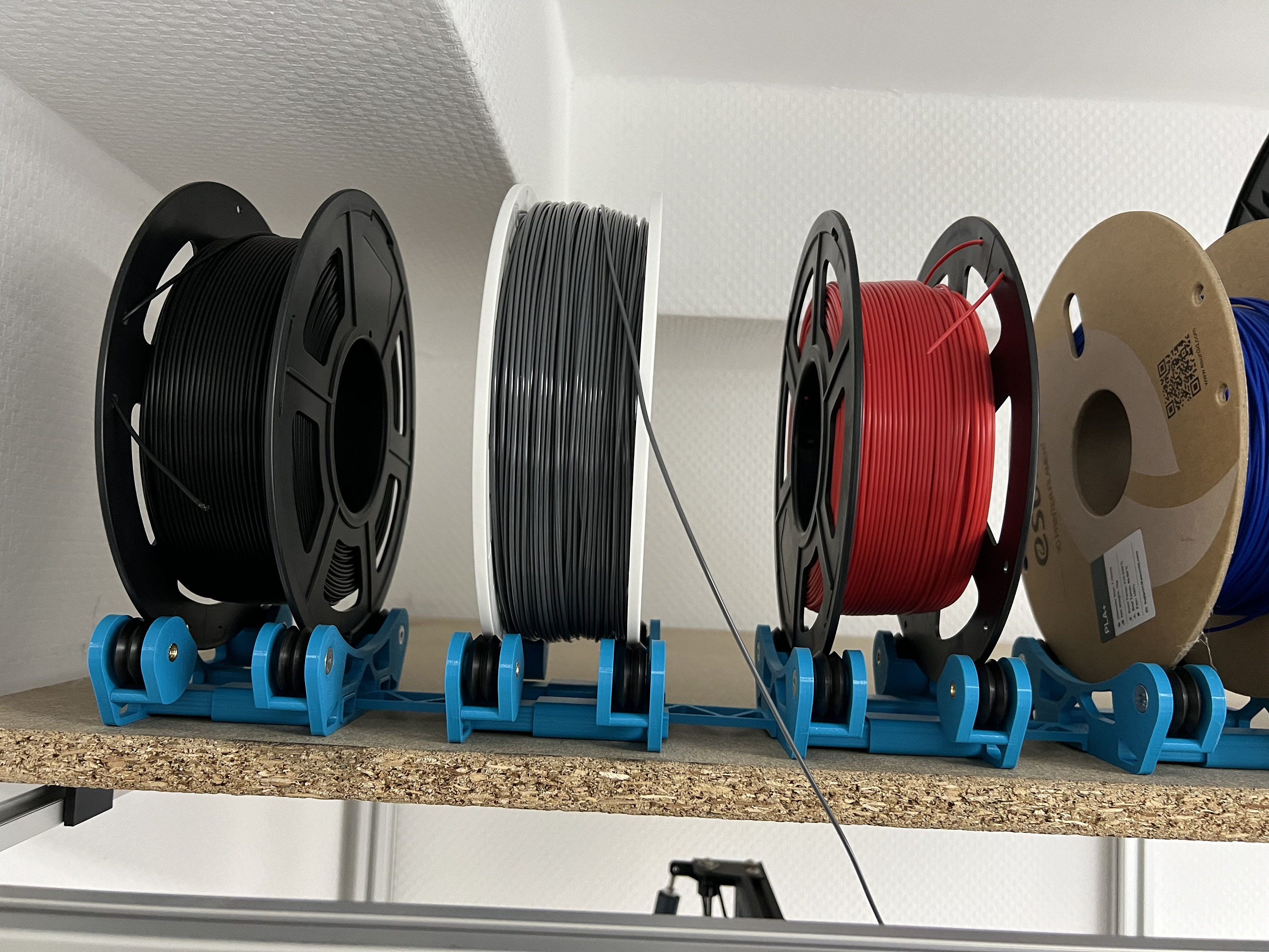3D Printing Filament Spool Holder With Fasteners DIY 3D Printing STL ...