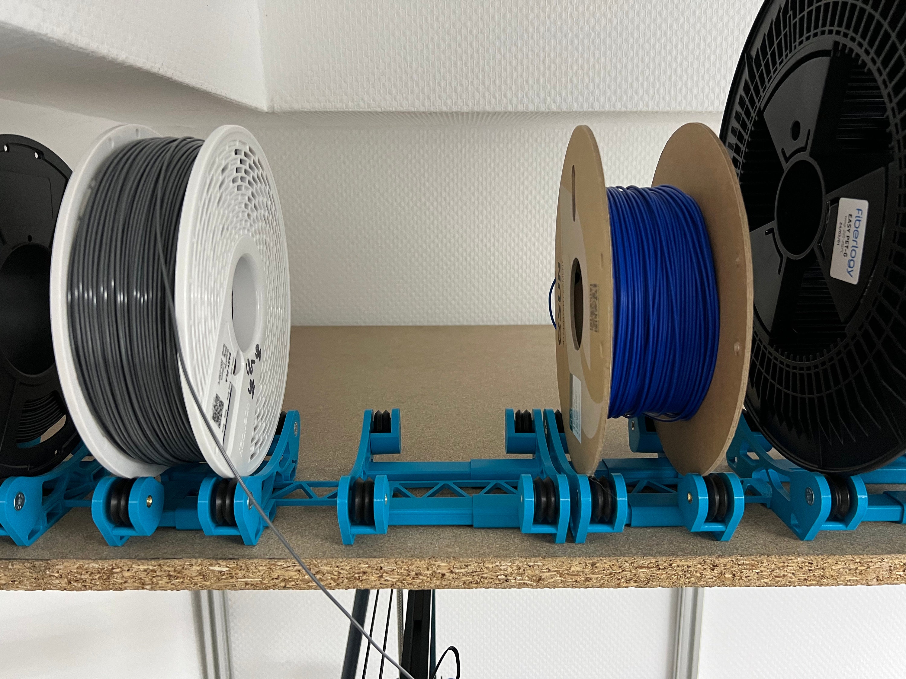 3D Printing Filament Spool Holder With Fasteners DIY 3D Printing STL ...