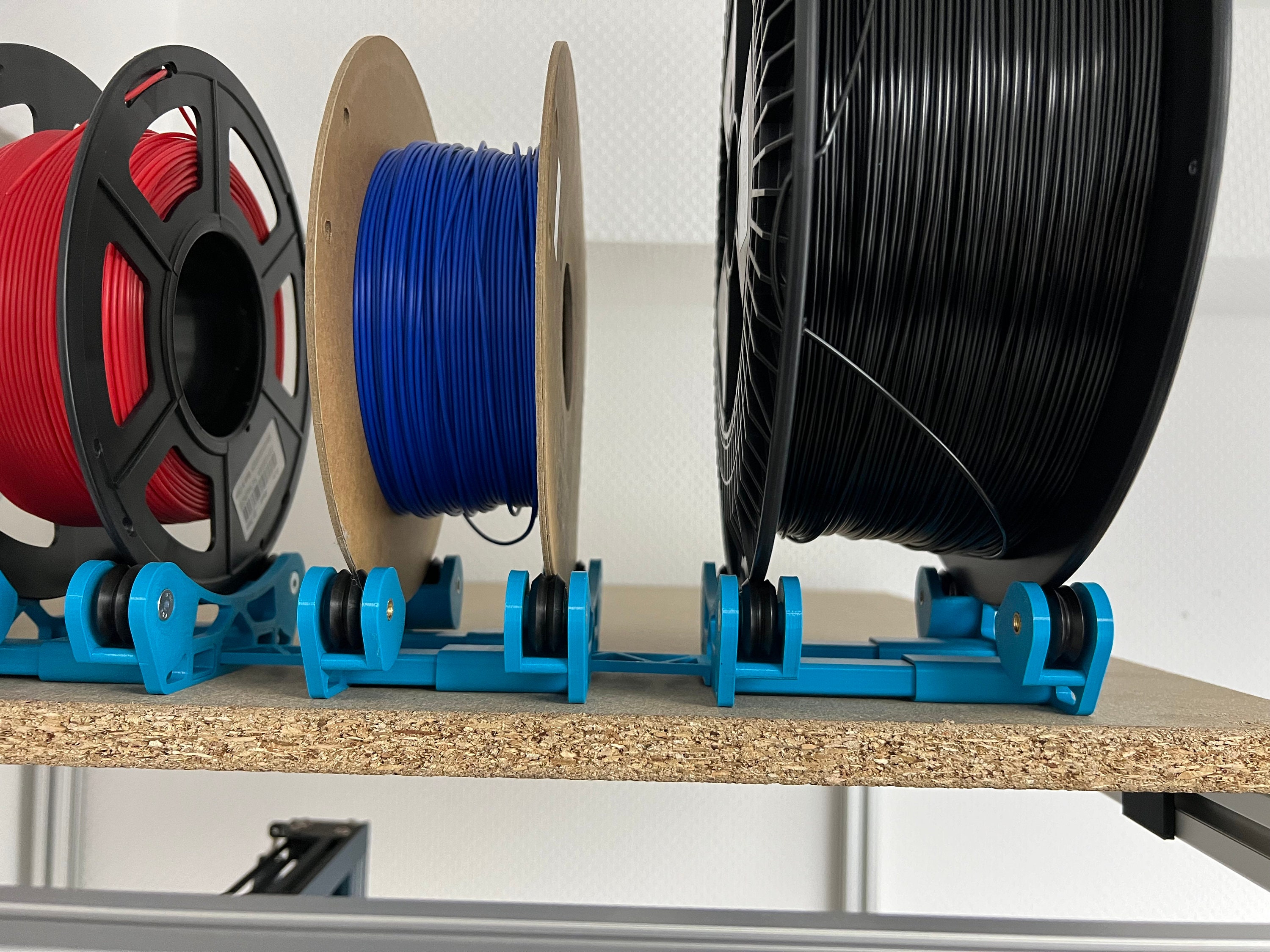 3D Printing Filament Spool Holder With Fasteners DIY 3D Printing STL ...