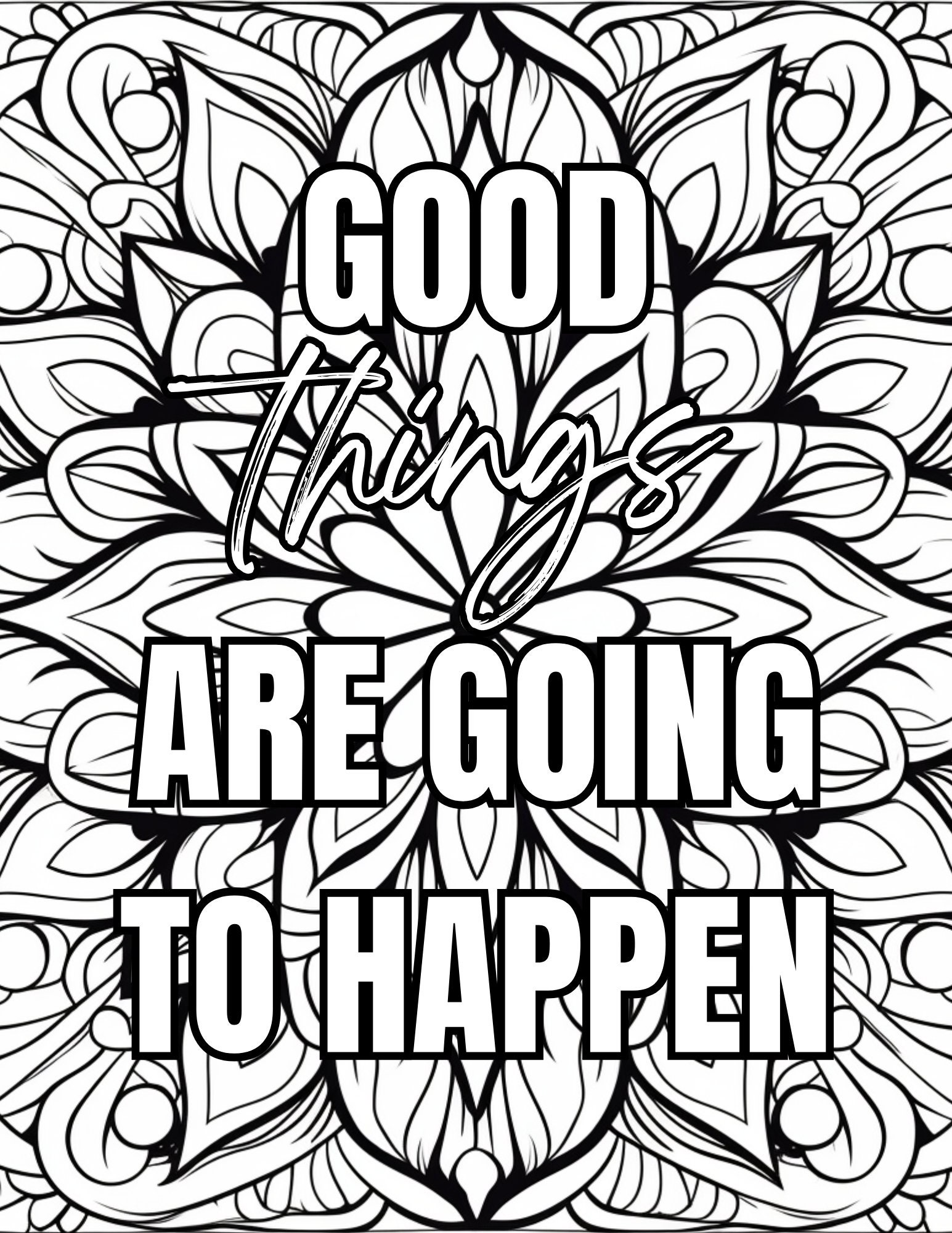 Motivational Colouring Pages | Adult Colouring | Mindful Colouring ...