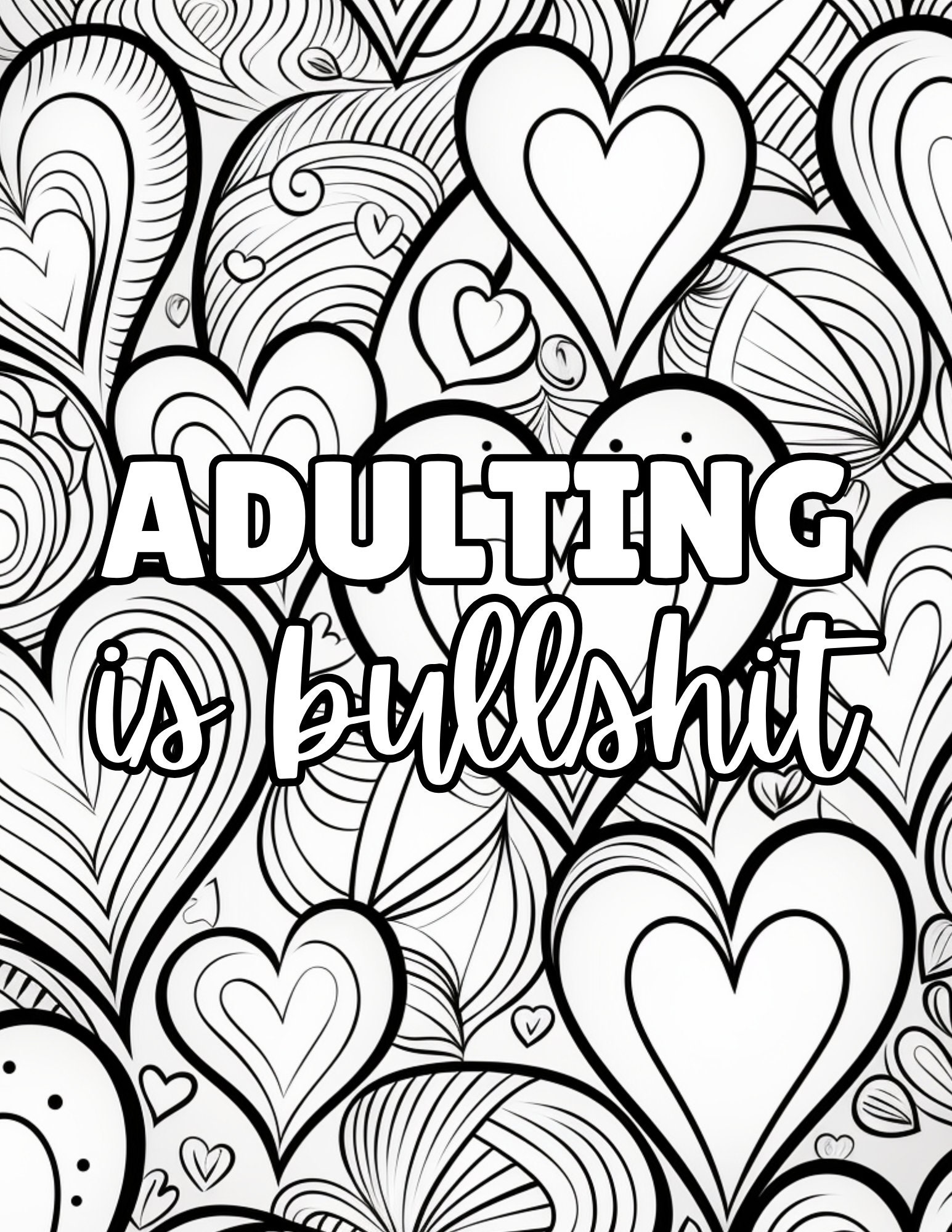 Swear Words Colouring Pages | Adult Colouring | Mindful Colouring ...