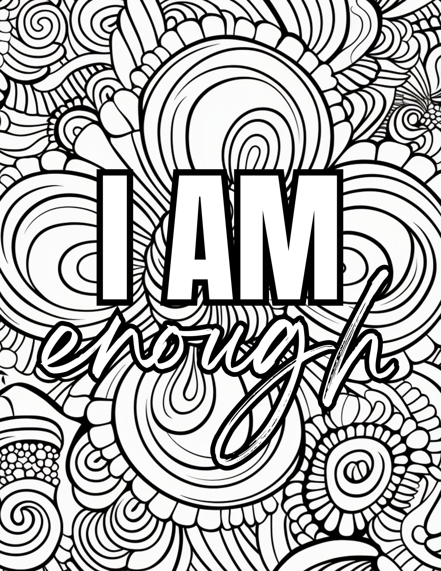 Motivational Colouring Pages | Adult Colouring | Mindful Colouring ...