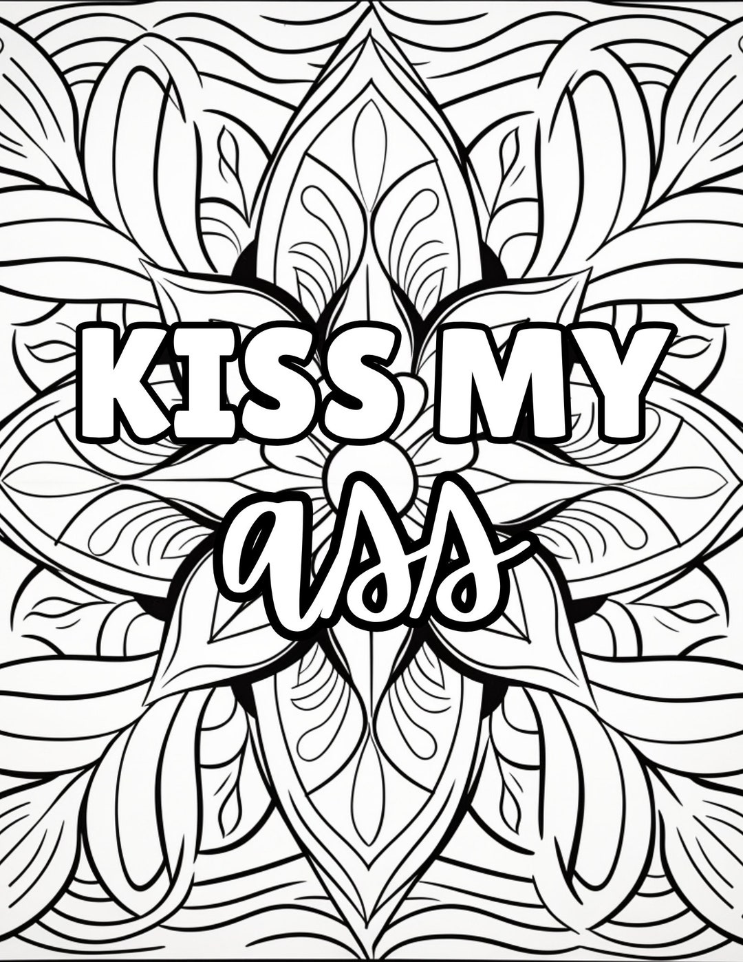 Swear Words Colouring Pages | Adult Colouring | Mindful Colouring ...