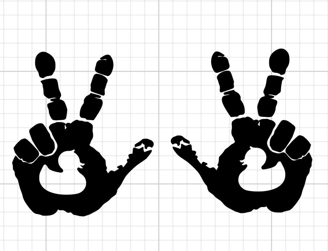 Jeep Duck Hand Decals Set of 2 Premium Vinyl Multiple Colors - Etsy
