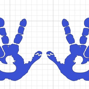 Jeep Duck Hand Decals Set of 2 Premium Vinyl Multiple Colors - Etsy