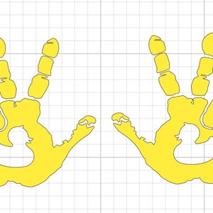 Jeep Duck Hand Decals Set of 2 Premium Vinyl Multiple Colors - Etsy