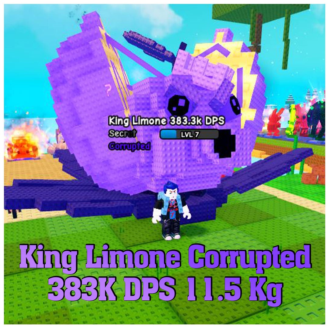 Plants Vs Brainrots | King Limone Corrupted 11.5 Kg Secret | Cheap ...