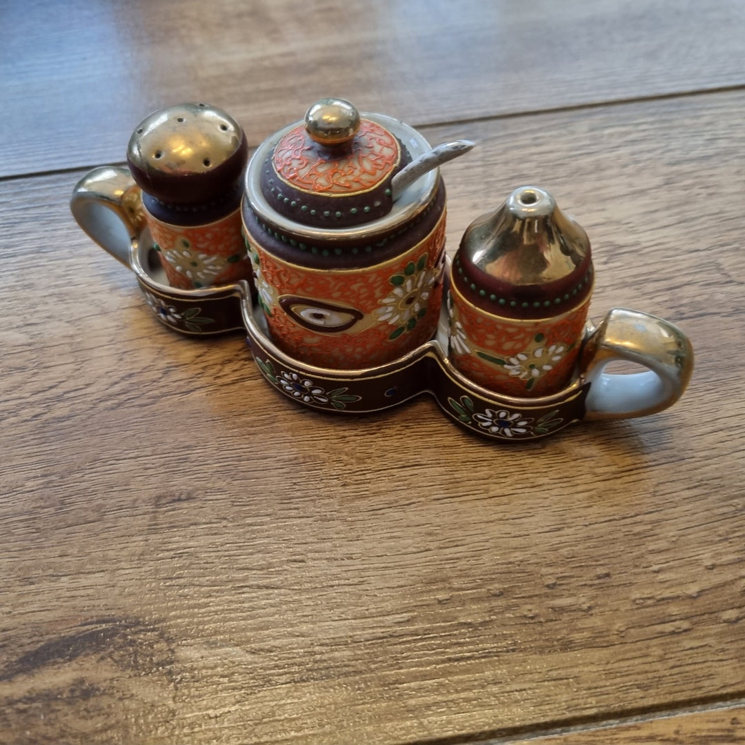 Mikori Ware Japanese Condiment Set - Etsy