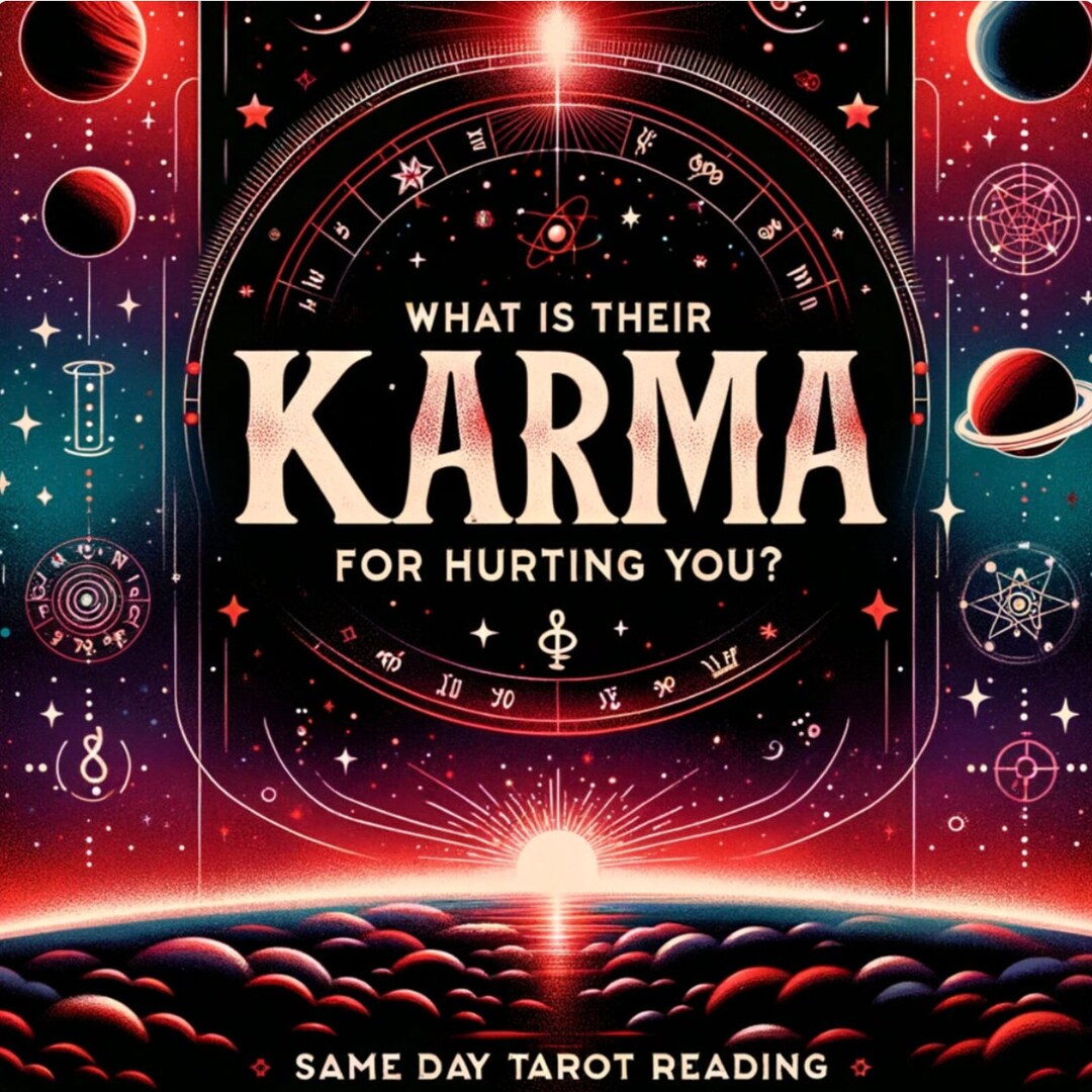 What is Their Karma for Hurting You Same Hour Tarot Reading, Detailed ...