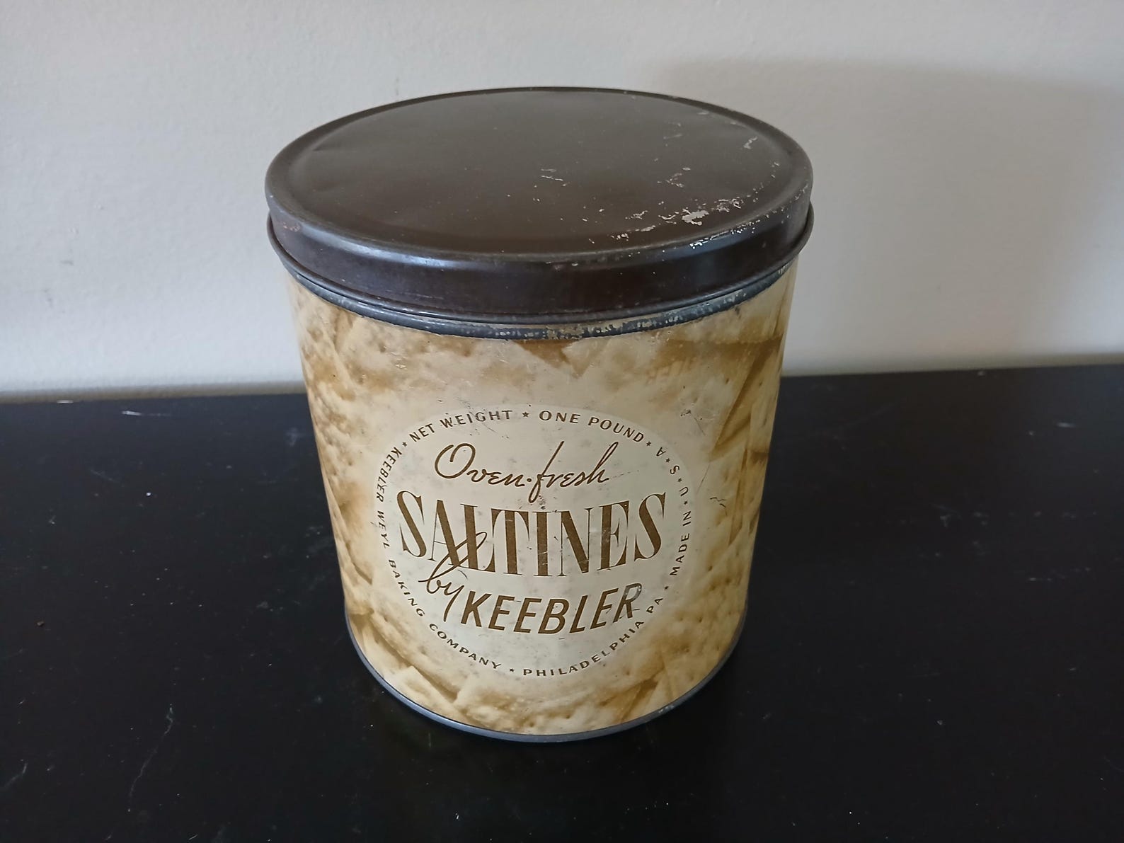 Vintage Storage Tin - Etsy
