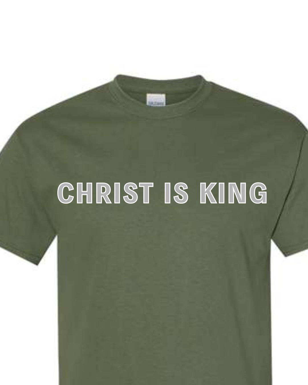 Christ is King Shirt Unisex Christian T Shirt | Minimalist Faith ...