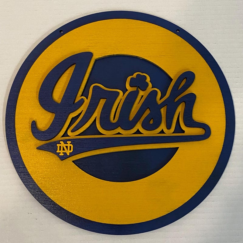 Notre Dame Sign - Etsy