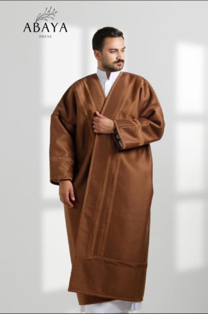 Farwa Bisht Fur Men's Winter Coat Traditional Arabic Cloak - Etsy UK