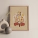 Hanuman, Hanuman Wall Art, Hindu Artwork, Hindu God Illustration ...