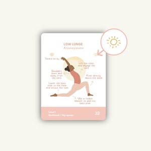 Yoga Card Deck, Yoga Gift, Self Care Gift, Yoga Set With Teaching Cues ...