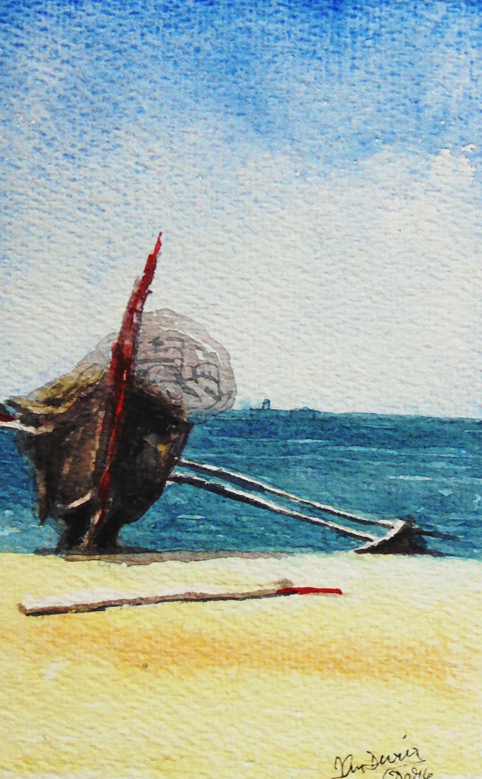 Traditional Goan Fishing Boat - Etsy