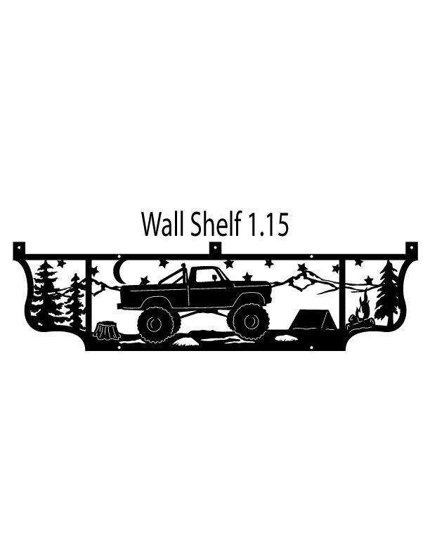 Custom Metal Shelves - Etsy