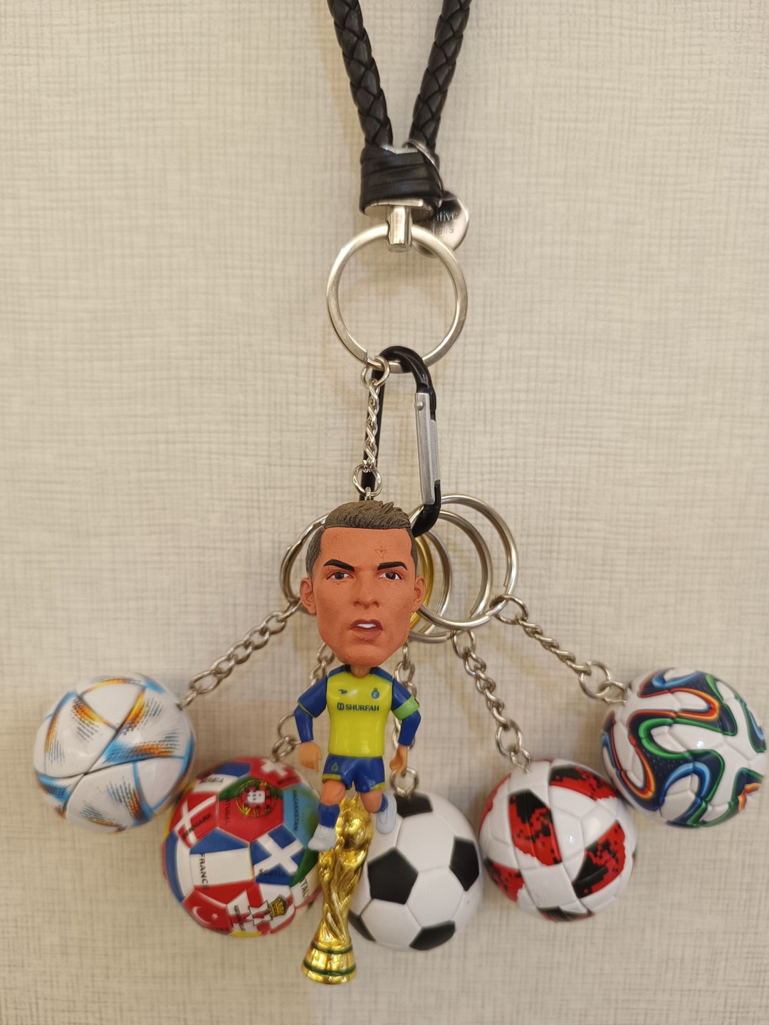 Riyadh Ronaldo Keychains Lionel Ronaldo Key Ring Ronaldo Key - Etsy