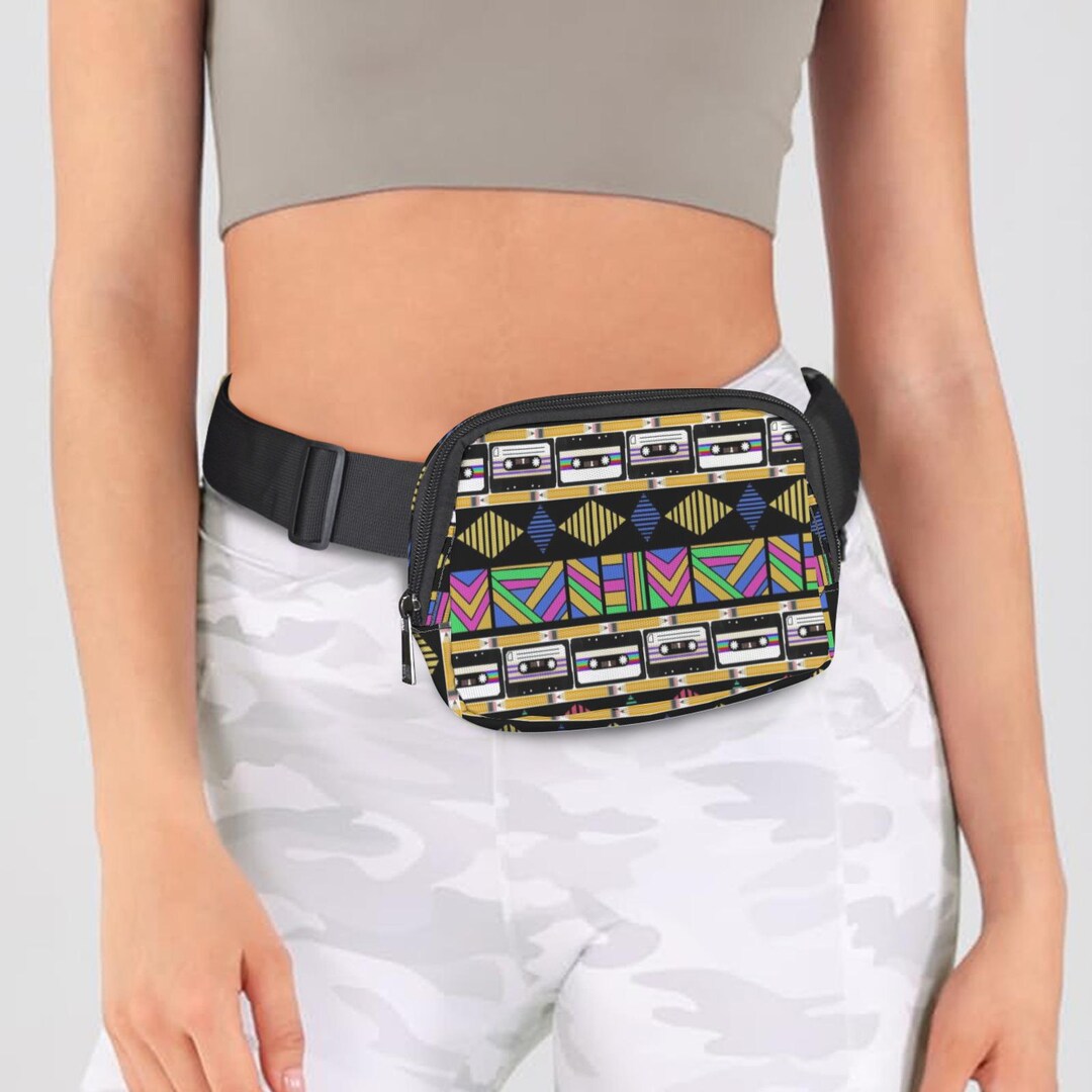 Retro Cassette Belt Bag, Pop Art Chest Bag, Old School Fanny Pack ...