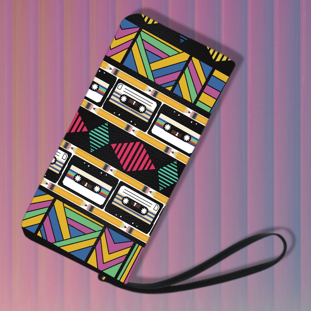 Retro Cassette Woman Wallet, 90s Vintage Design Purse, Old School Theme ...