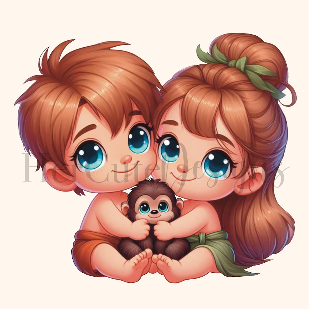 Cute Adam and Eve PNG | King of Kings | Christian | Savior| Yeshua ...