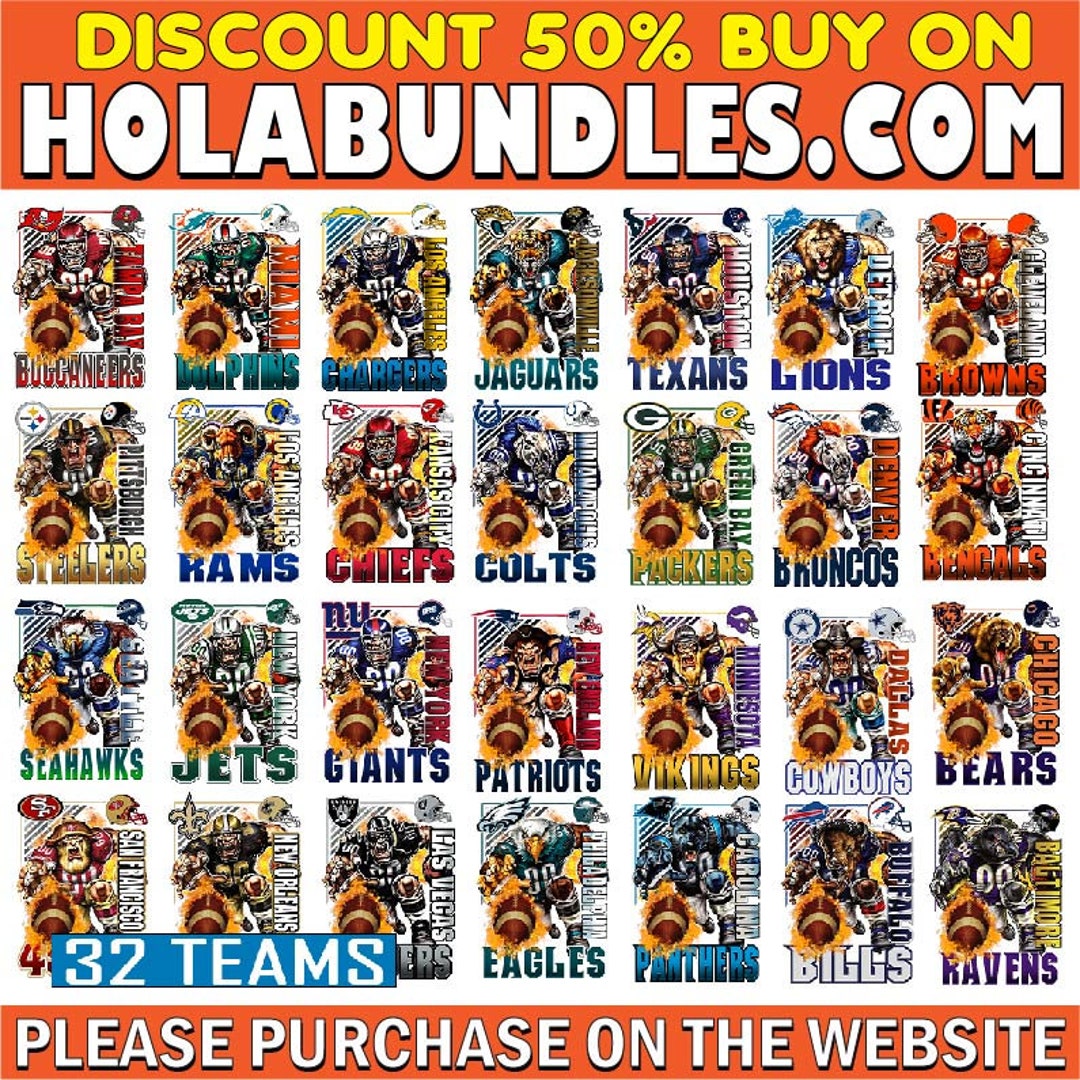 American Football PNG, N-F-L Mascot Png, Football Mascot Png, 32 High ...