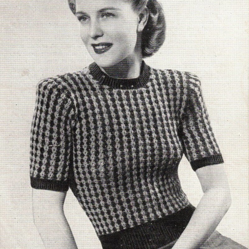 Vintage Knitting Patterns - Etsy