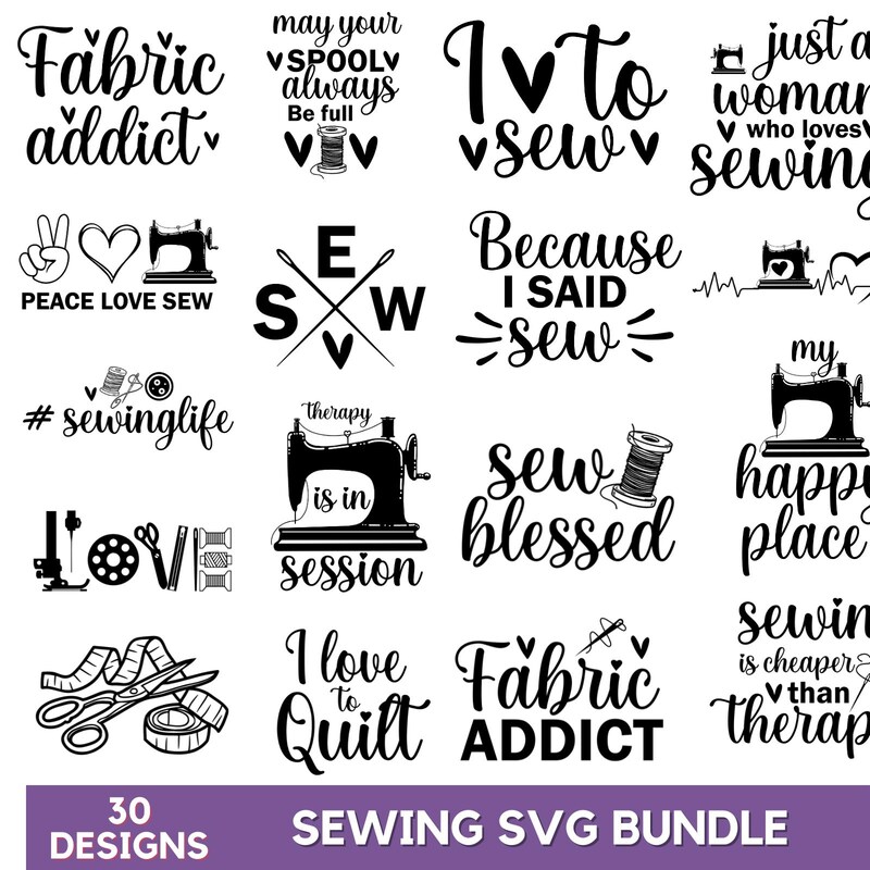 Sewing Svg - Etsy