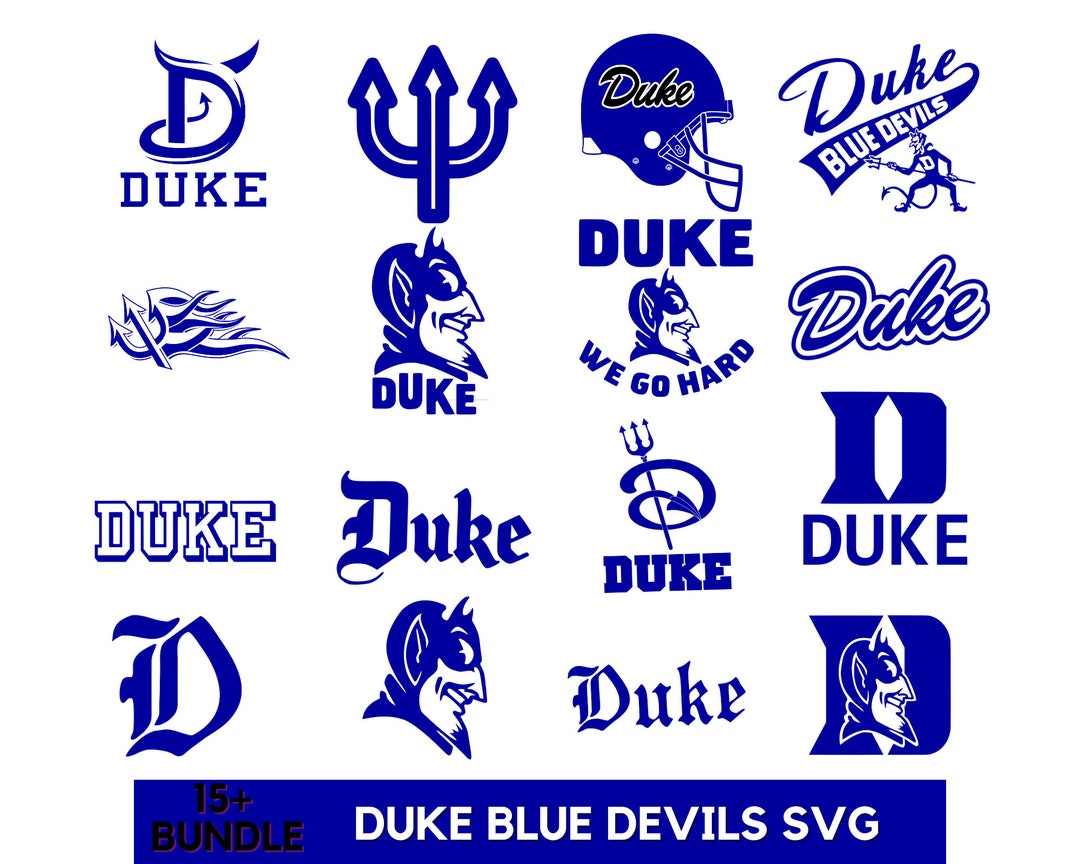 15+ Duke Blue Devils Svg Bundle, Duke Devils Png, Instant Download, Svg ...