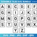 26+ Scrabble Svg Png Bundle,scrabble Tiles Cut Files, Scrabble Tiles ...