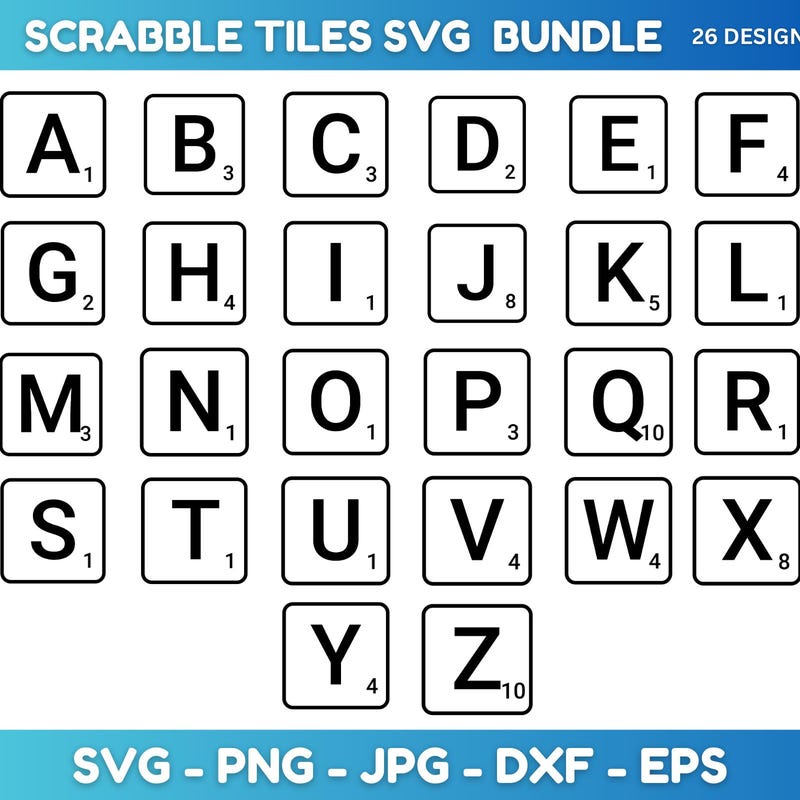 Scrabble Letters for Sign - Etsy