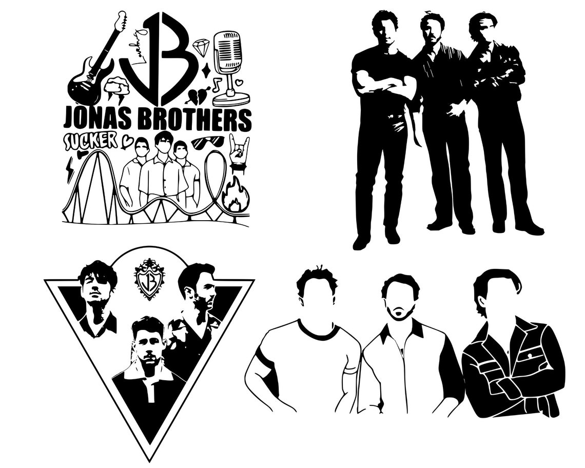 15 Files Jonas Brothers Svg, Jonas Brothers Png, Jonas Brothers Shirt ...