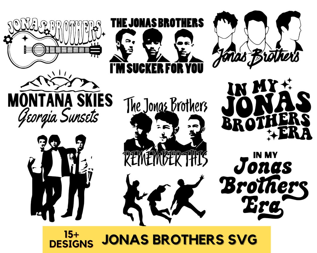 15 Files Jonas Brothers Svg, Jonas Brothers Png, Jonas Brothers Shirt ...