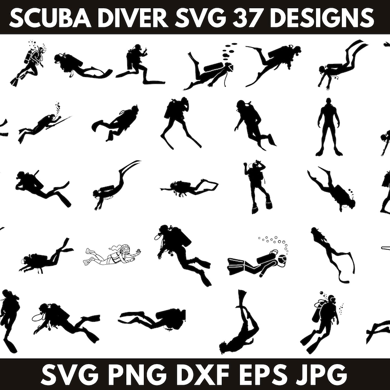 Scuba Dive Illustration - Etsy UK