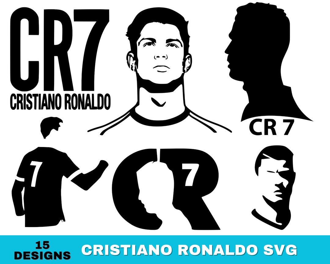 15 Designs Ronaldo Svg, Football Svg, Cr7 Svg, Svg Files for Cricut ...