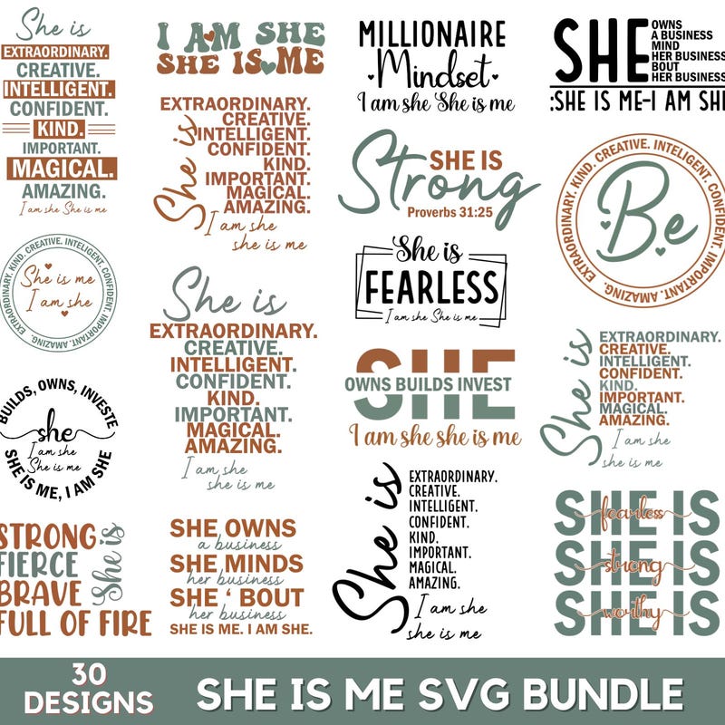 Girl Quotes Svg - Etsy