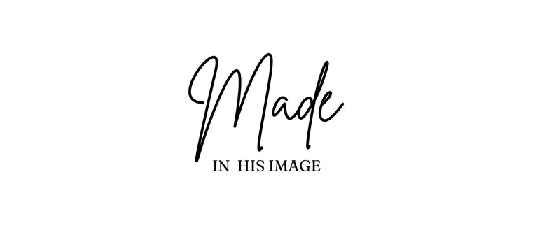 Made in His Image-simple-minimalist-aesthetic-christian-16oz Libby ...