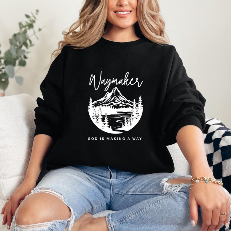 Waymaker Christian PNG | God is Making a Way Shirt Design | Faith-based ...