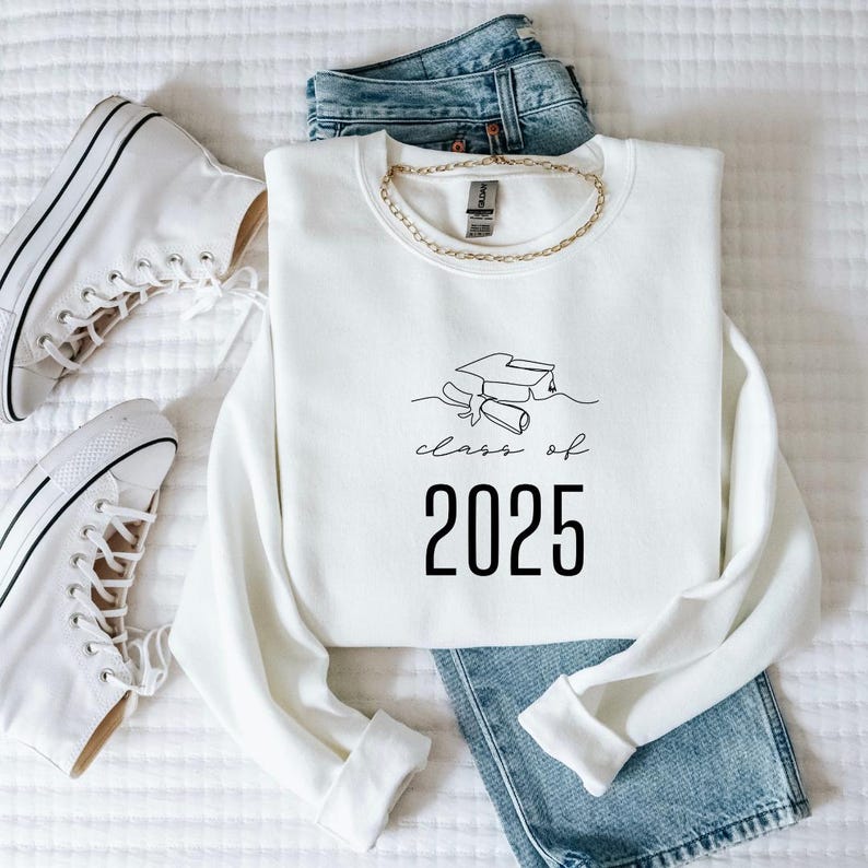 Class of 2025 SVG & PNG Digital Design - Graduation Cap and Diploma ...