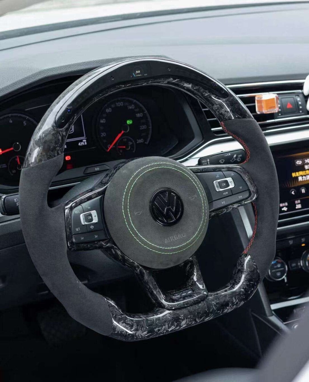 VW Golf 7 GTI Forged Carbon Steering Wheel - Etsy