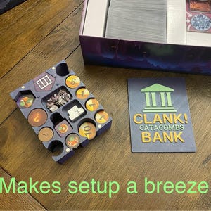 Clank! Catacombs Token Bank – Base Game & Adventuring Party Expansion ...