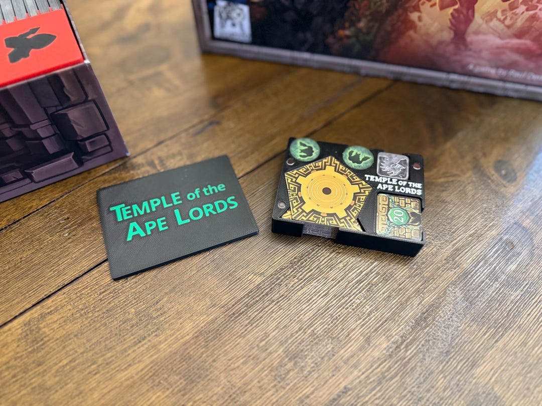 Clank! Temple of the Ape Lord Expansion - Token Storage - Organizer ...