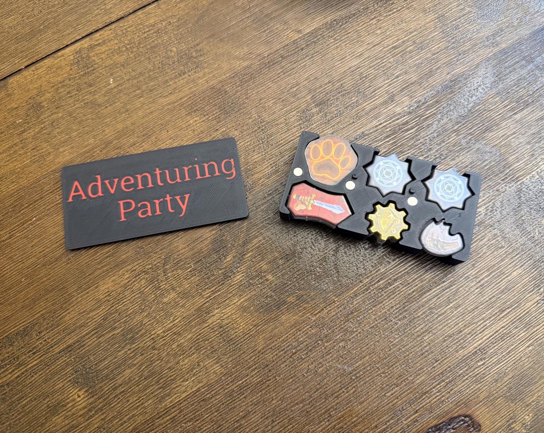 Clank! Adventuring Party Expansion - Token Storage - Organizer - Fits ...