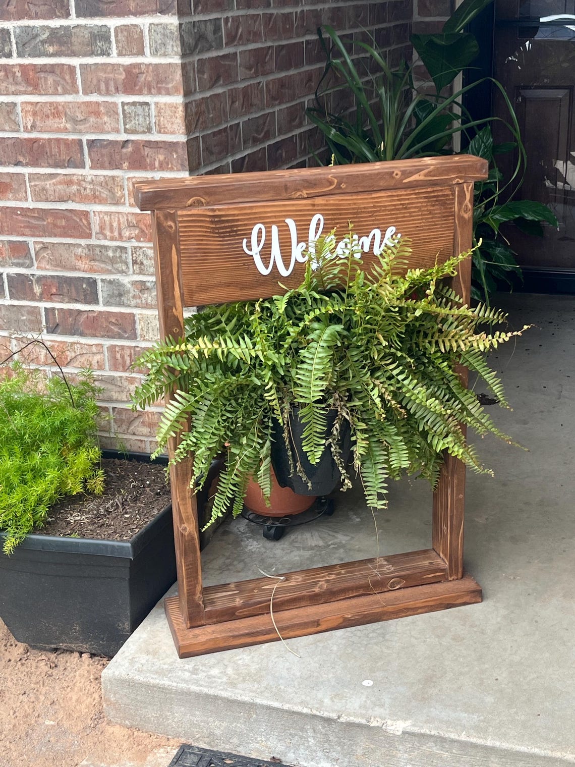 Welcome Plant Stand - Etsy