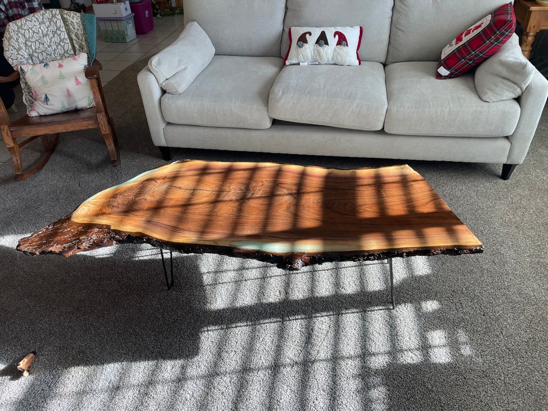 Live Edge Coffee Table - Etsy