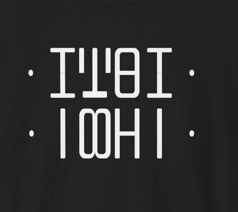 Fold up Shirt Hidden Message: TWAT - Etsy