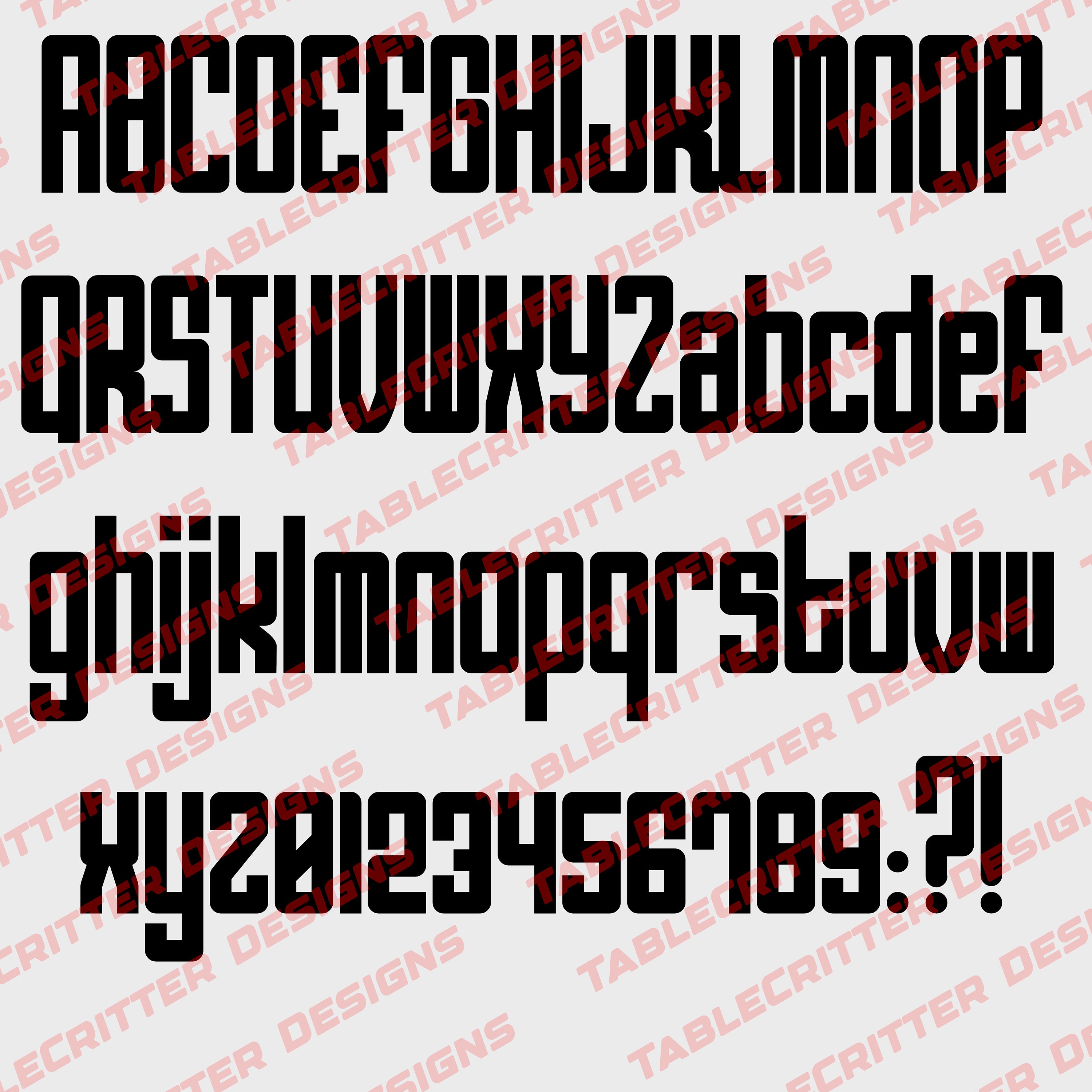 Custom FONT to Create Fold-up Shirt, ANY MESSAGE! - Etsy