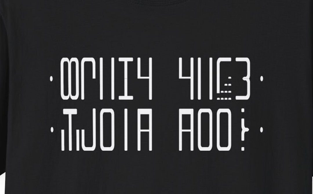 Hidden Message Fold-up T-shirt Reveals: MOUTH HUG? - Etsy