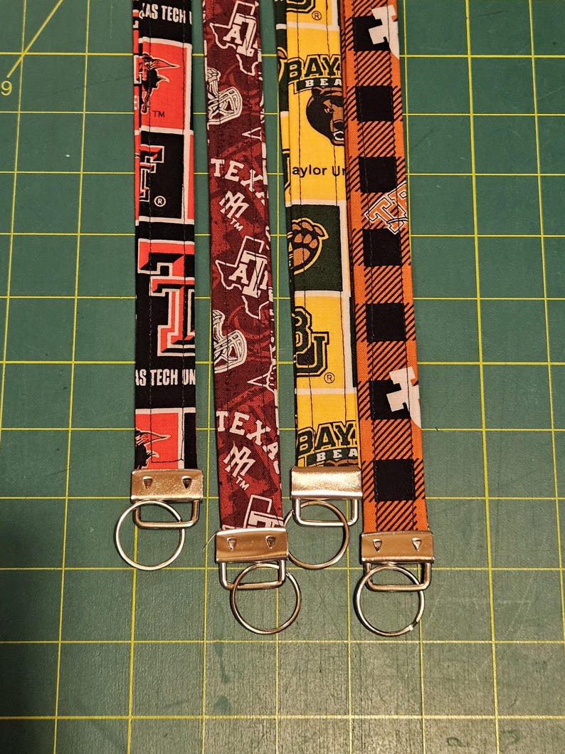 Handmade Fabric Lanyard With Breakaway Clip - Etsy