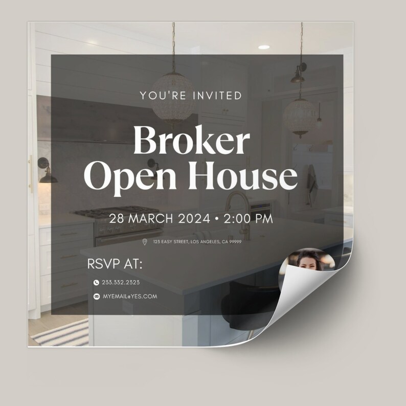 Open House Invitation - Etsy